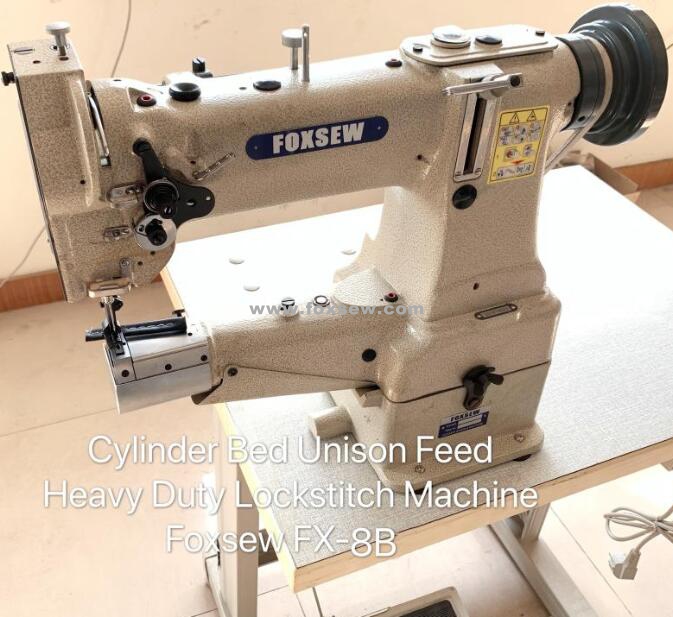 Single Needle Cylinder Bed Compound Feed Lockstitch Sewing Machine - FOXSEW