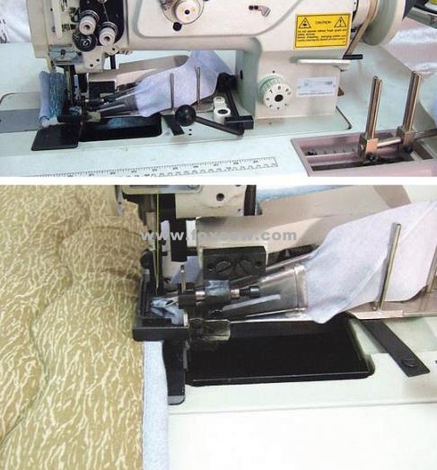 Single Needle Walking Foot Heavy Duty Sewing Machine with Vertical-Axis ...
