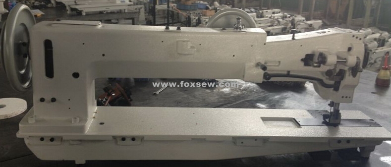 Long Arm Extra Heavy Duty Compound Feed Lockstitch Sewing Machine - FOXSEW