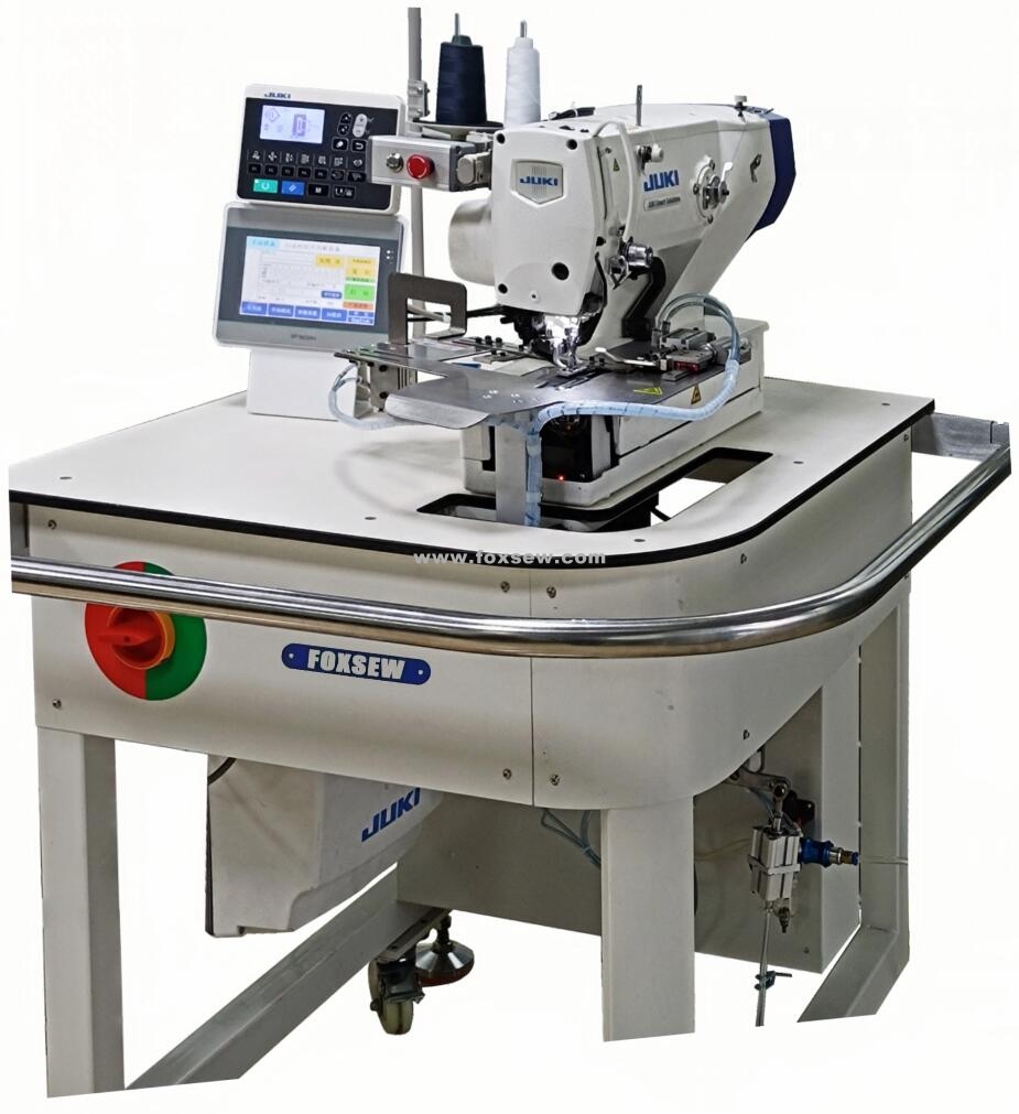 Automatic Polo Shirts Placket Buttonhole Indexer - Automatic Sewing Machine Unit