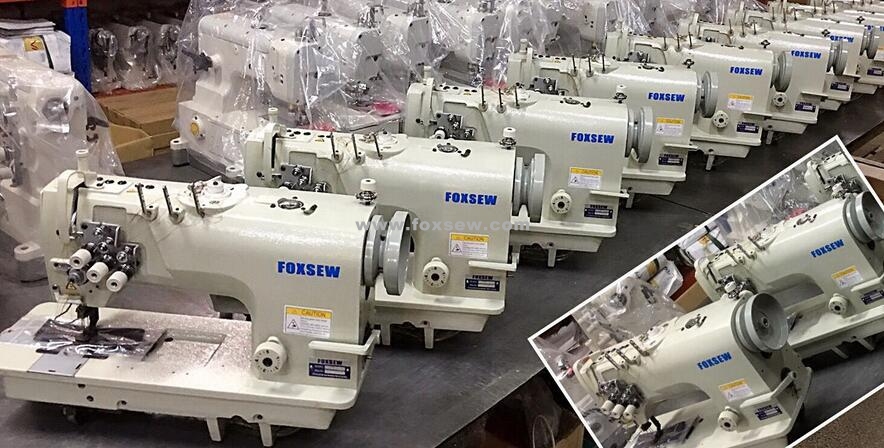 High Speed Three Needle Lockstitch Sewing Machine Manufacturer