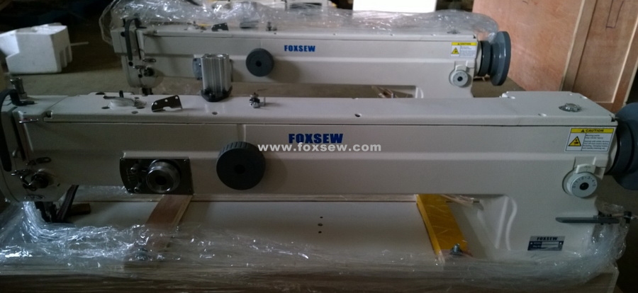 Long Arm Top and Bottom Feed Zigzag Sewing Machine Manufacturer