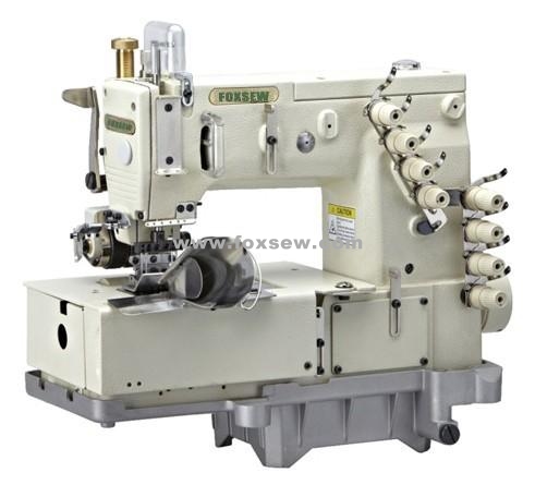 4-needle flat-bed double chain-stitch machine for waistband - FOXSEW