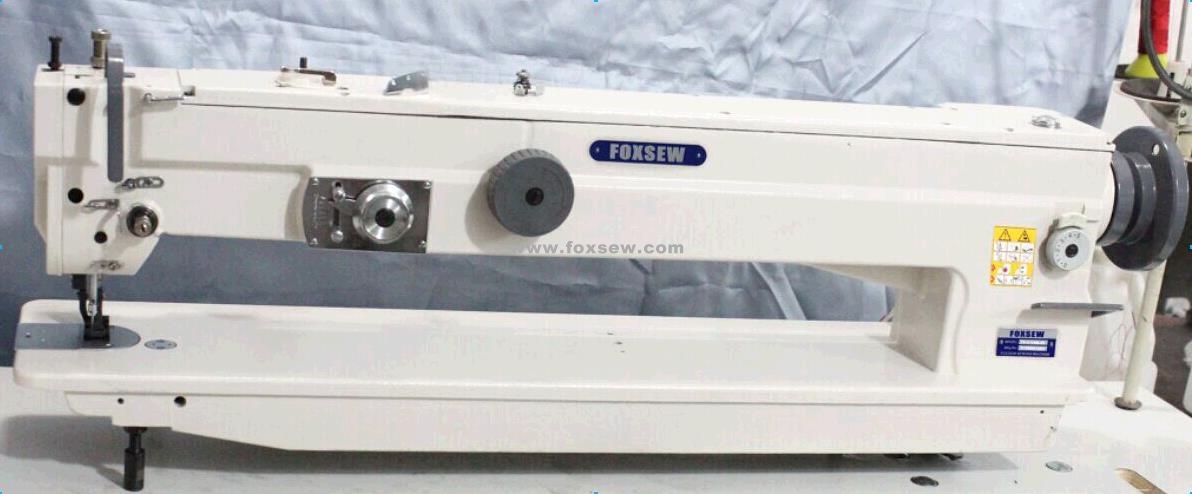 Long Arm Top and Bottom Feed Zigzag Sewing Machine Manufacturer