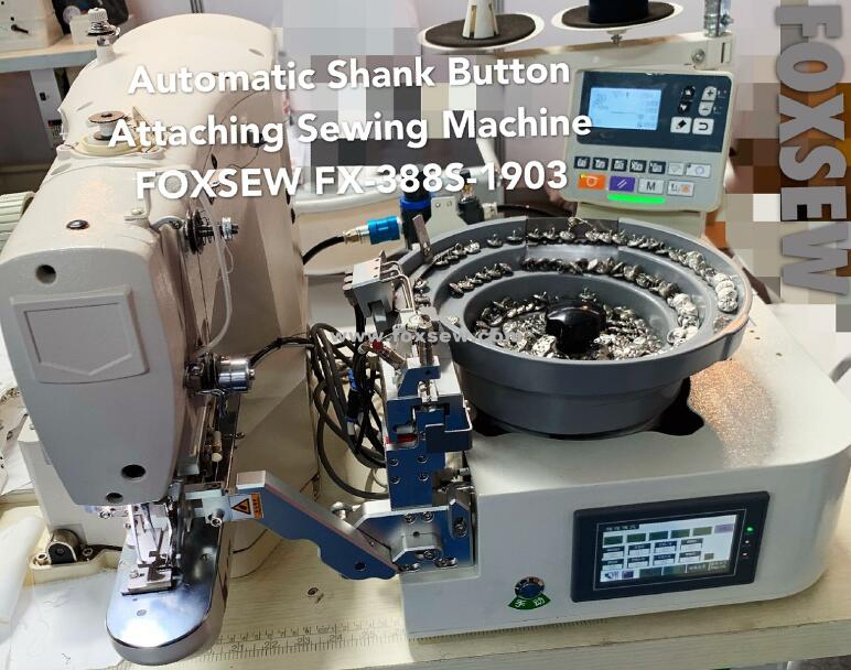 Automatic Shank Button Attaching Sewing Machine Manufacturer