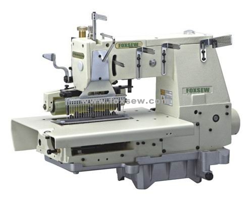 25-needle Flat-bed Double Chain Stitch Sewing Machine - FOXSEW