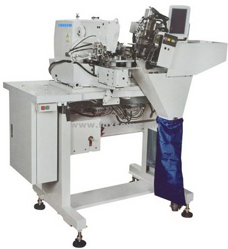 Double Needle Automatic Beltloop Setter Sewing Unit - Automatic Jeans ...