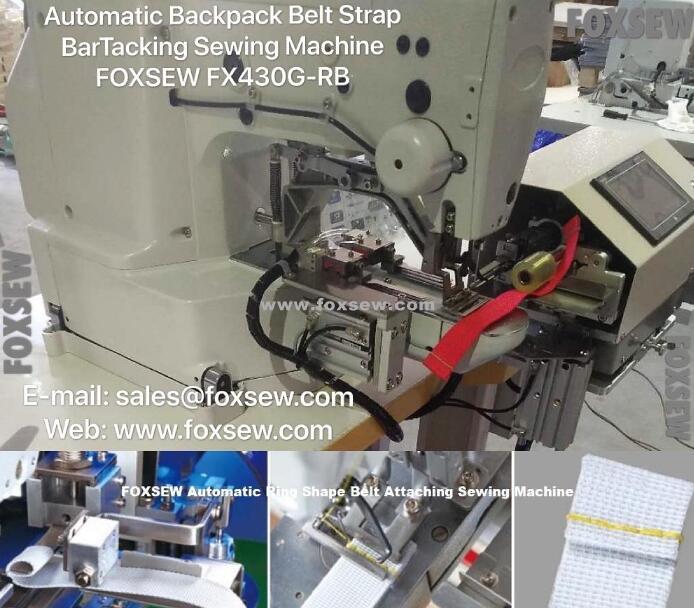 Automatic Ring-Shape Belt Attaching Sewing Machine - FOXSEW