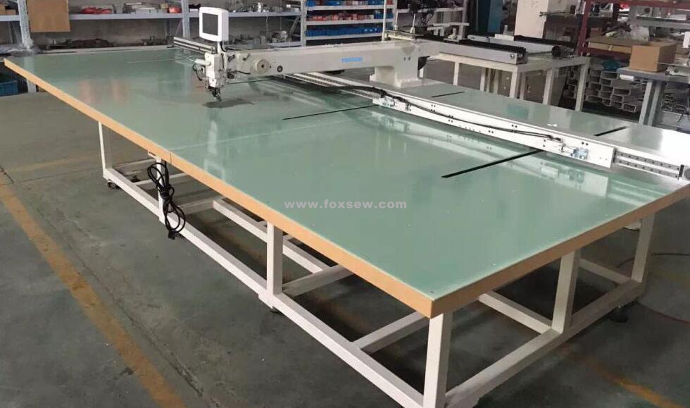 King Size Large CNC Programmable Pattern Sewing Machine - FOXSEW