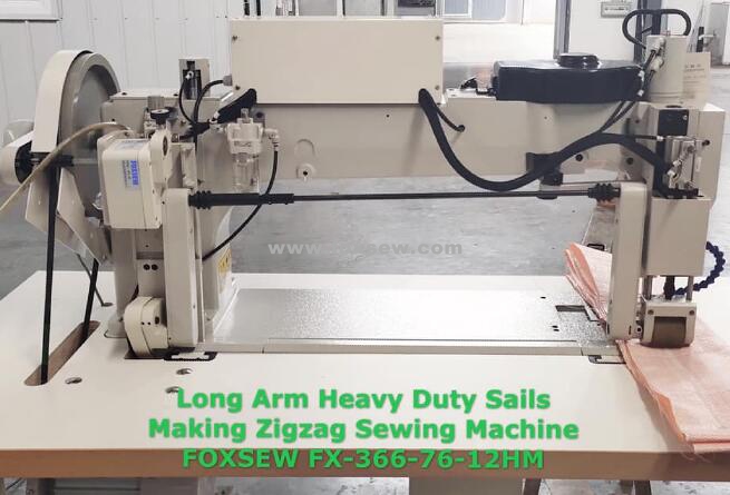 Long Arm Heavy Duty Sail Maker Zigzag Sewing Machine - FOXSEW