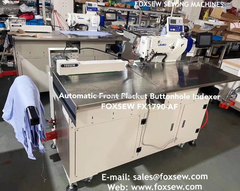 Automatic Feeding Straight Button Hole Machine - FOXSEW