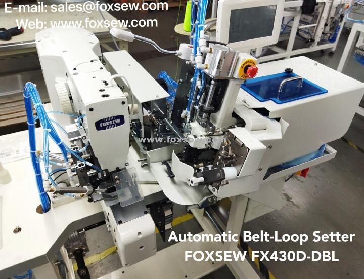 Automatic Belt Loop Setter - Automatic Sewing Machine Unit
