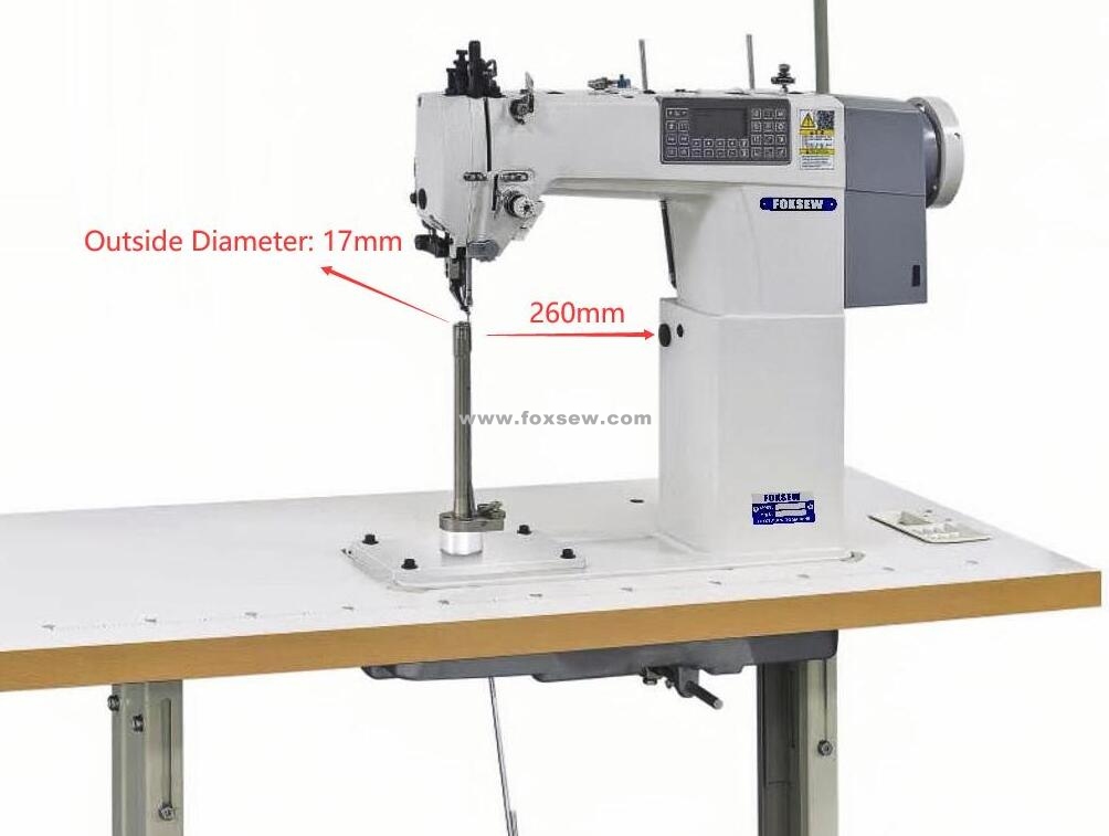 Super Slim Post Bed Top and Bottom Feed Lockstitch Sewing Machine ...