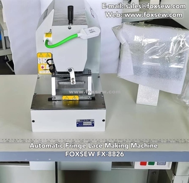 Automatic Fringe Lace Making Machine Manufacturer