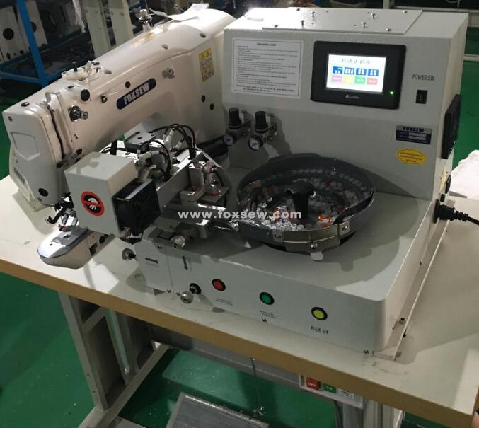 Automatic Feeding Button Attaching Sewing Machine - FOXSEW