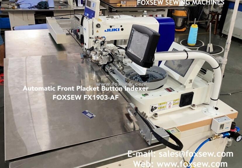 Automatic Feeding Button Attaching Sewing Machine - FOXSEW