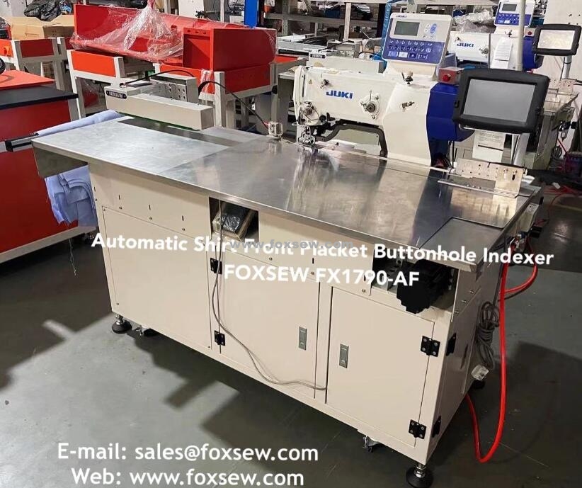 Automatic Feeding Straight Button Hole Machine - FOXSEW