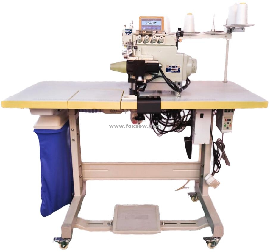 Automatic Round Neck Rib Knit Collar Attaching Machine - Automatic ...
