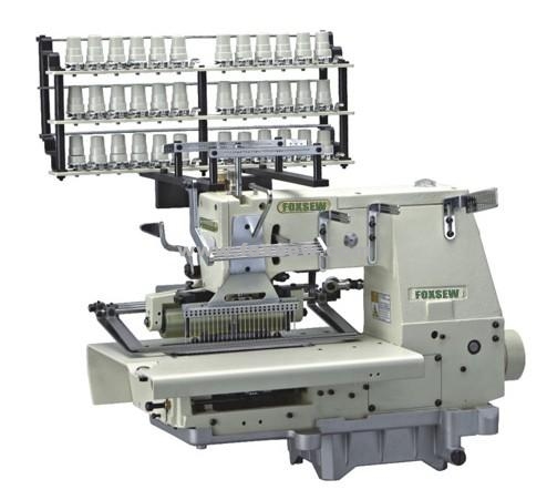 25-needle Flat-bed Double Chain Stitch Sewing Machine - FOXSEW