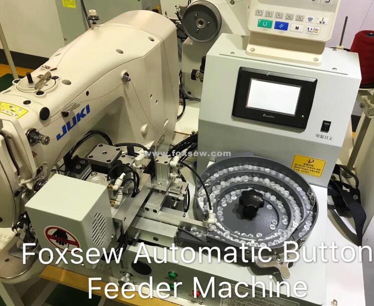 Automatic Button Feeding Machine - Button Sewing Machine