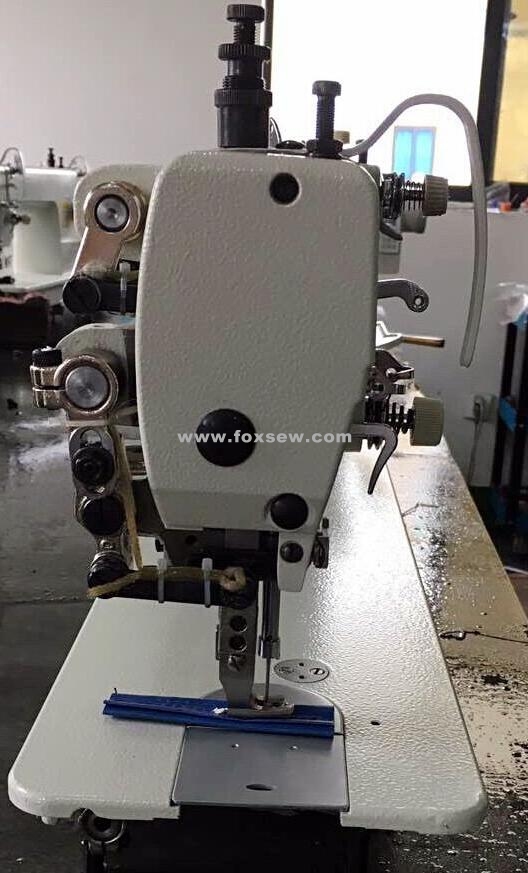 Long Arm Direct Drive Top and Bottom Feed Sewing Machine with Automatic ...