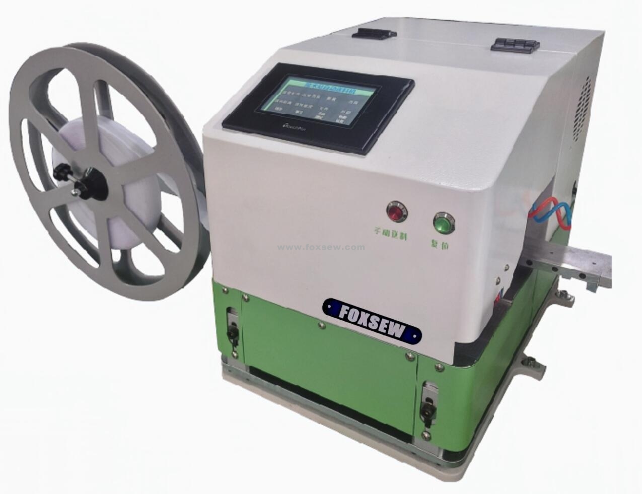 Automatic Feeding Velcro Tape Attaching Sewing Machine - Bar Tacking ...