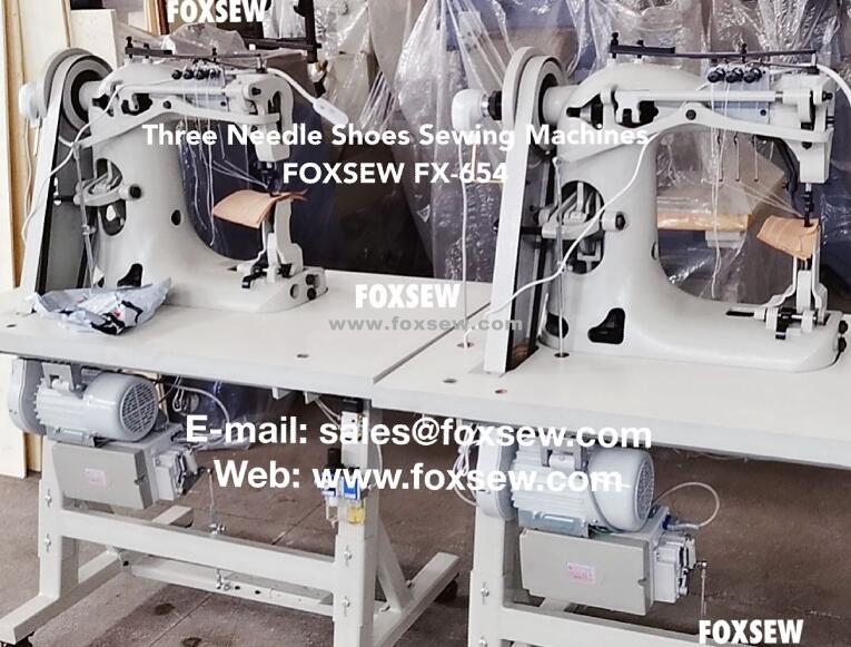 Three Needle Sewing Machine for Shoes Upper - Shoe Upper and Moccasin ...