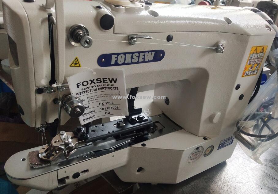 Electronic Button Attaching Sewing Machine - FOXSEW