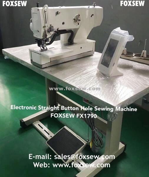 Computerized Electronic Straight ButtonHole Sewing Machine - Button ...