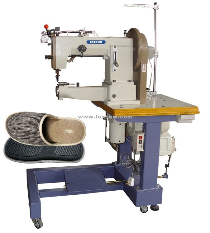 Cylinder Bed Shoes Sole Border Stitching Machine - Side Seaming and ...