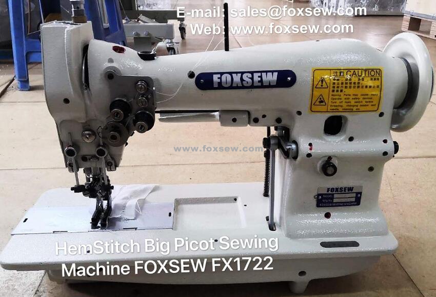 Double Needle Hemstitch Big Picoting Sewing Machine - FOXSEW