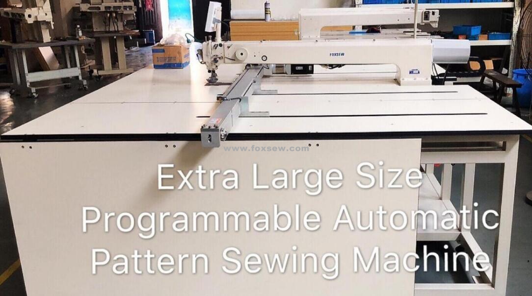 King Size Large CNC Programmable Pattern Sewing Machine - FOXSEW