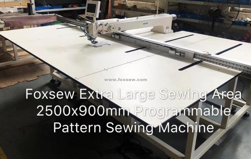 King Size Large CNC Programmable Pattern Sewing Machine - FOXSEW