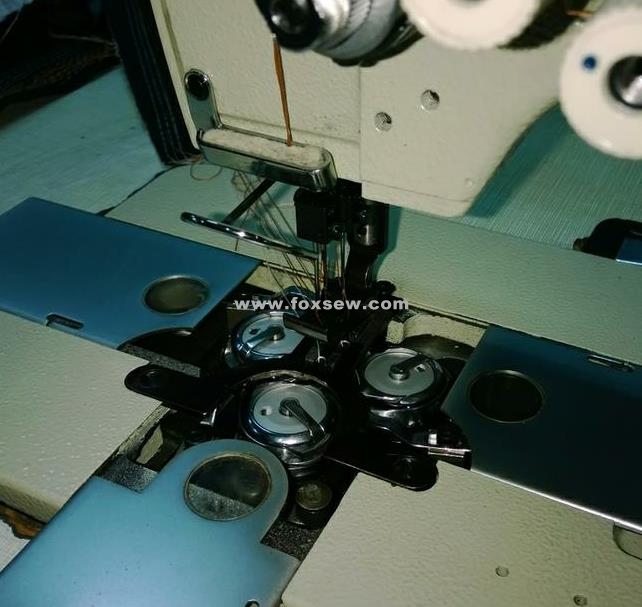 High Speed Three Needle Lockstitch Sewing Machine Manufacturer