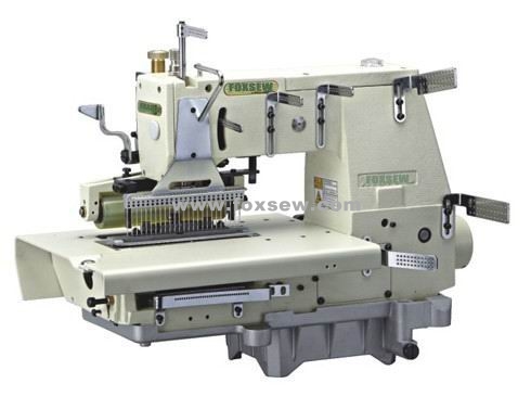 25-needle Flat-bed Double Chain Stitch Sewing Machine - FOXSEW