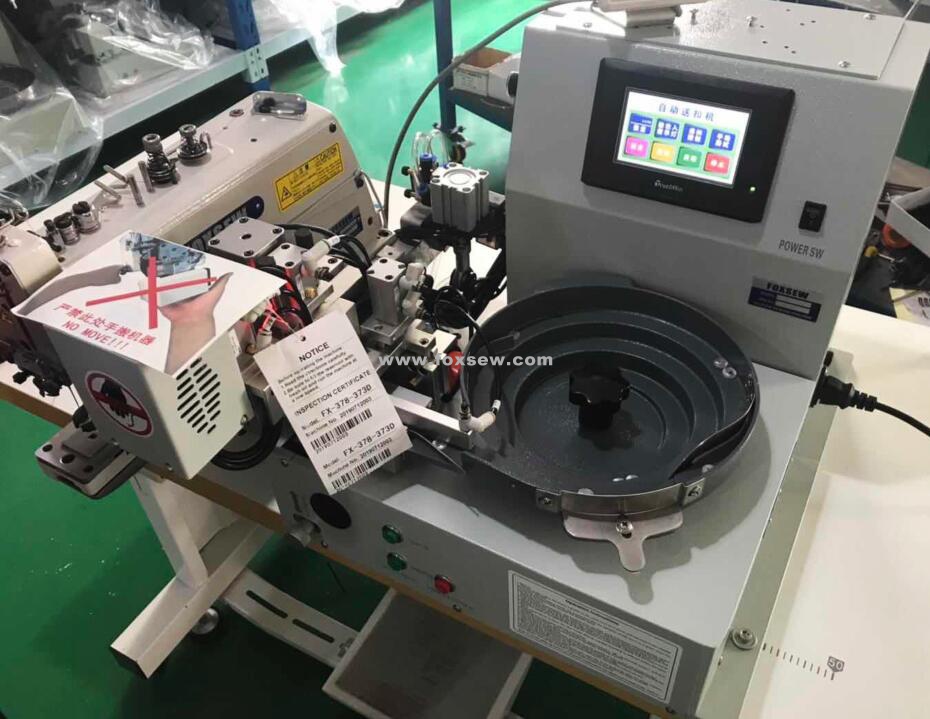 Automatic Button Feeding Machine - Button Sewing Machine